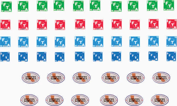 STS DECALS IFTA clean air DECALS 1/25 or 1/24scale DECALS | ST Supply ...
