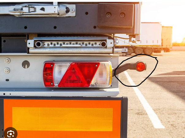 RIGHT ANGLE Corner marker lights Trailers 6 pairs /pack TQMT11 Trailer ...