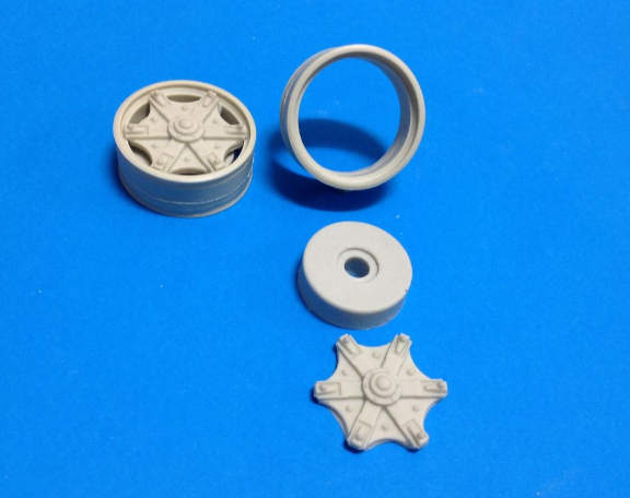 AUSLOWE WS18 6 SPOKE STEER WHEELS 1/25 SCALE MACK WHEELS TIRES | ST ...