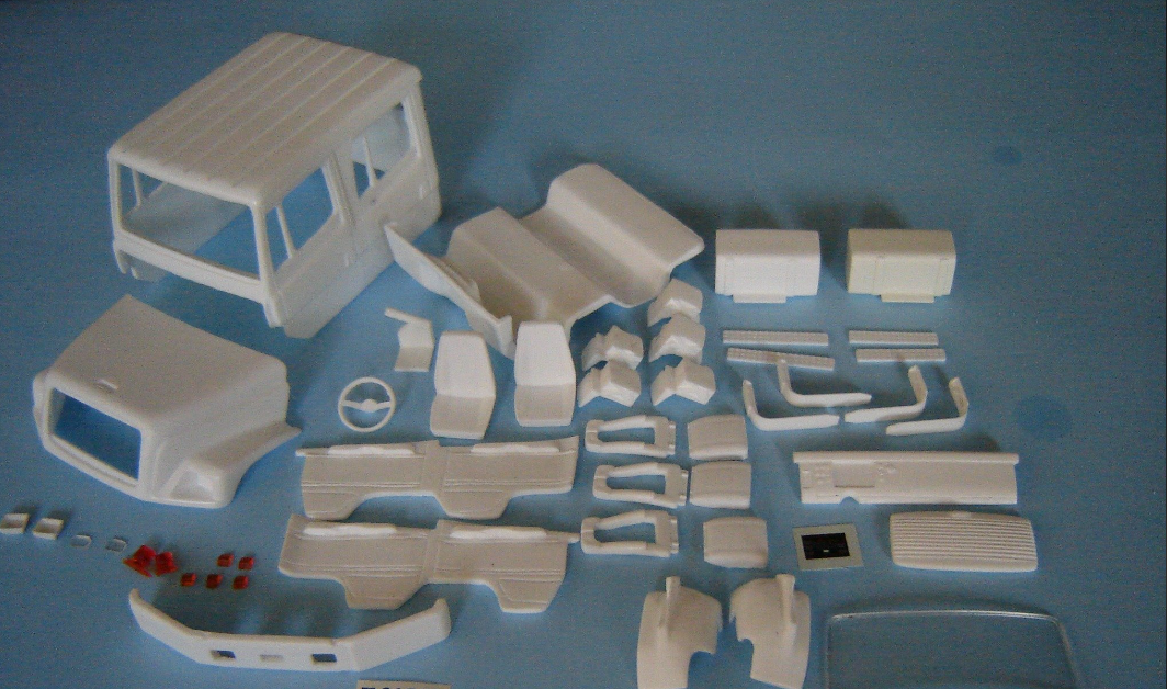 PLASKIT RESIN 4 door FREIGHTLINER FL80 CONVENTIONAL CAB CONVERSION KIT ...