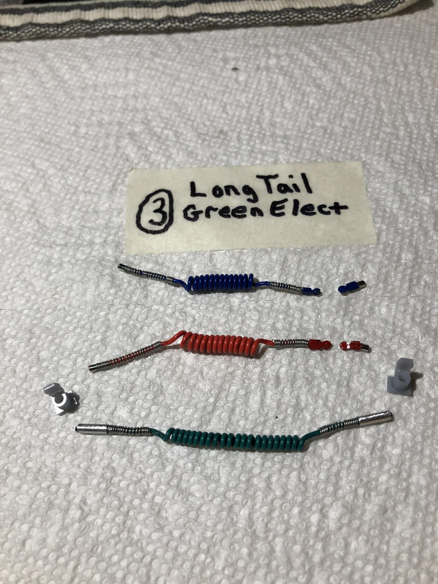 EARL MILLER Electrical Cord/Air Line Set Set#3 see pic Chassis suspens ...