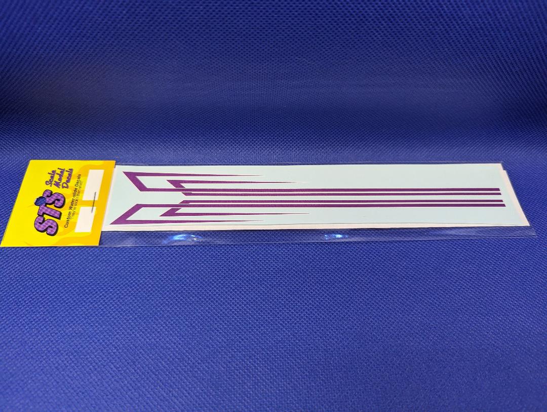STS DECALS #9 PURPLE CAB DECAL 1/25 scale DECALS | ST Supply Co. Ltd.