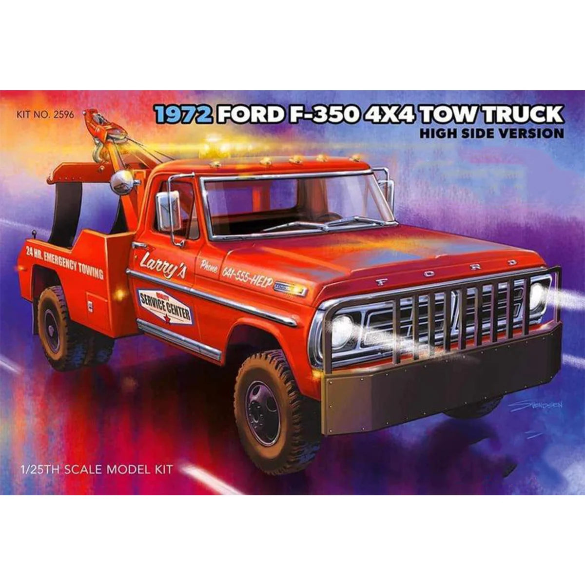 Moebius F350 Ford Towtruck NEW RELEASE! Model kit | ST Supply Co. Ltd.