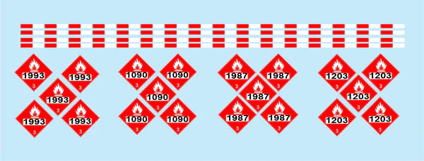 TRAILER SAFETY DECALS Decal | ST Supply Co. Ltd.