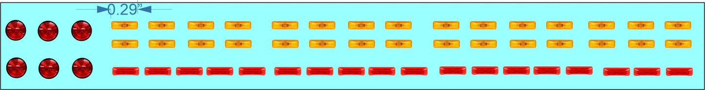 STS DECALS TRAILER CHICKEN LIGHTS DECAL 1/25 scale DECALS (Copy) (Copy ...