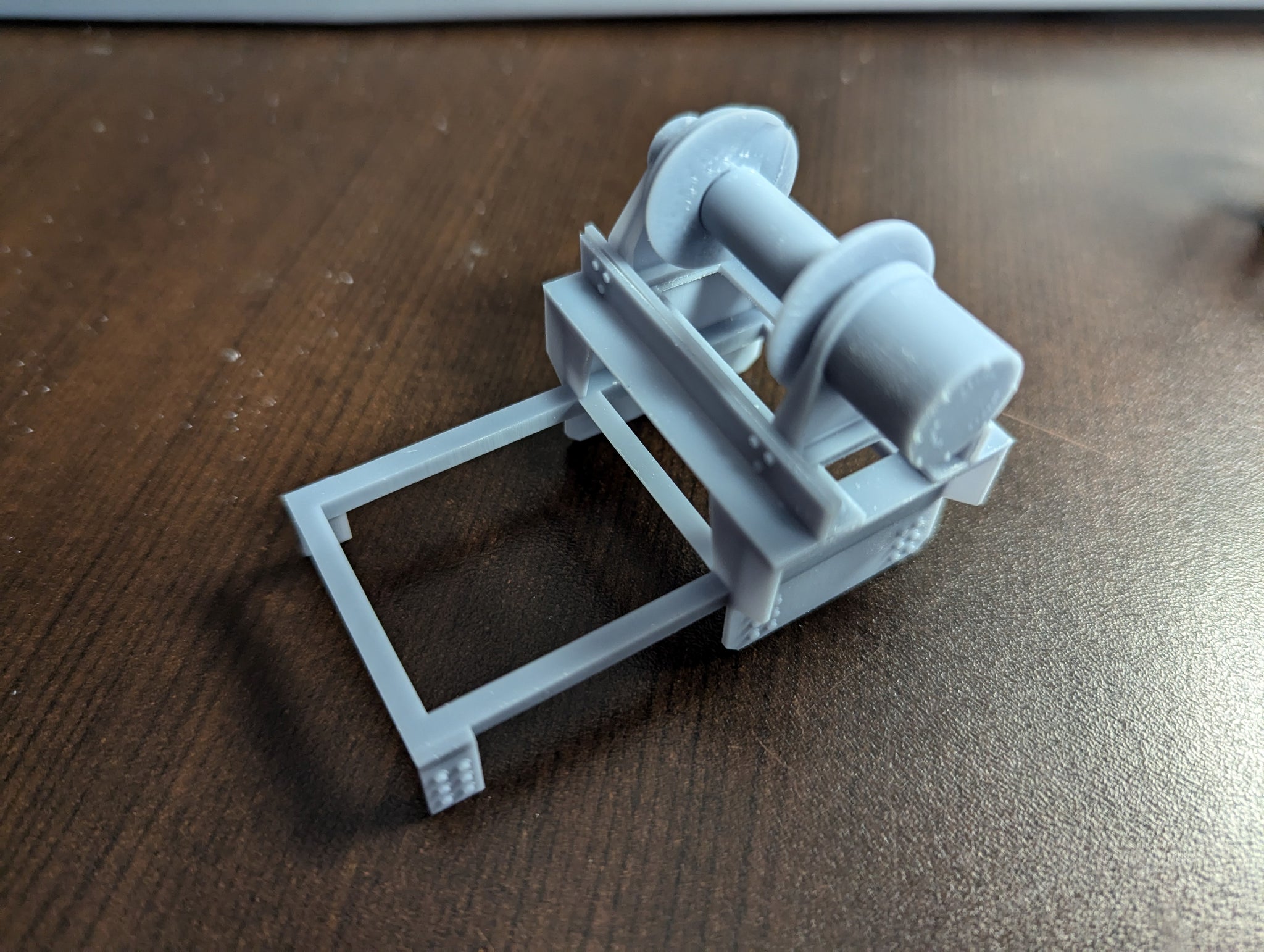 OIL FIELD HD WINCH AND CAGE 1/25 3D PRINTED CHASSIS BODY | ST Supply Co ...