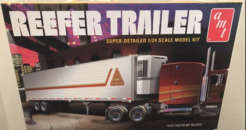 AMT 1170 48' REEFER TRAILER KIT SEALED KIT Plastic model kit | ST ...