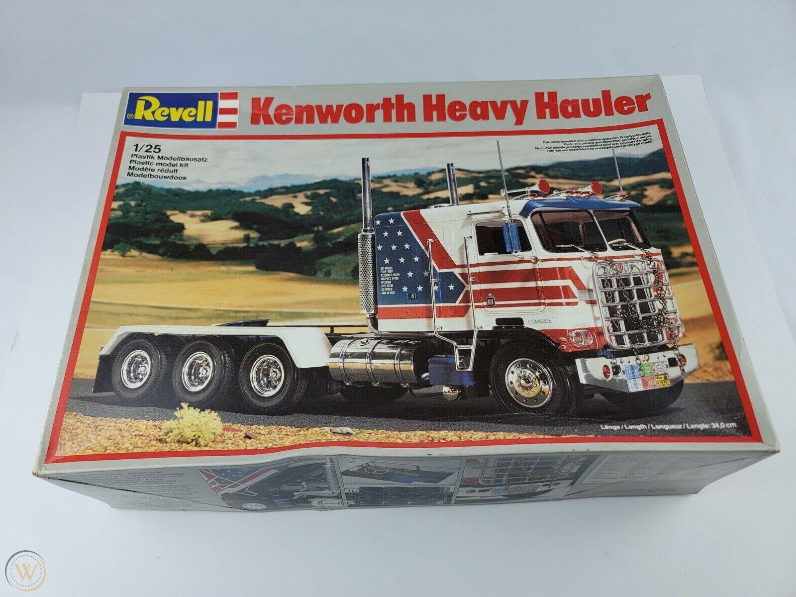 REVELL 7458 KENWORTH COE HEAVY HAULER TRI REAR 1/25 | ST Supply Co. Ltd.