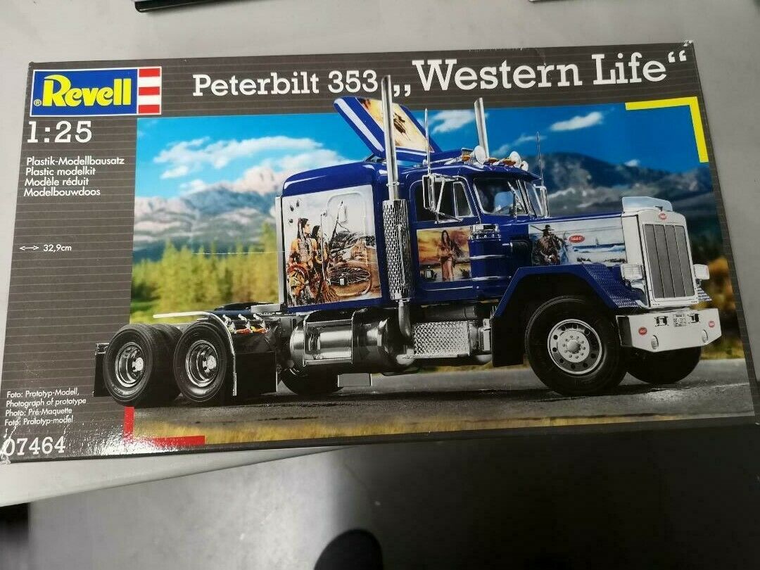 1/25 SCALE REVELL PETERBILT 353 MODEL TRUCK KIT 07464 | ST Supply Co. Ltd.