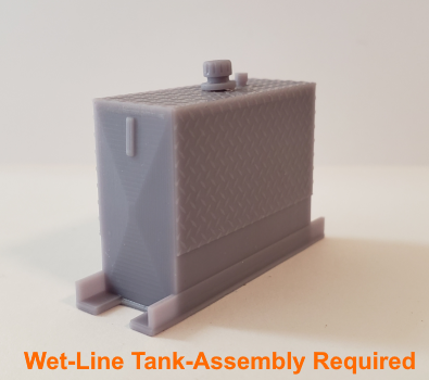 WETLINE TANK HYDRAULIC 3D PRINTED 1/25 OR 1/24 SCALE Tanks Section | ST ...